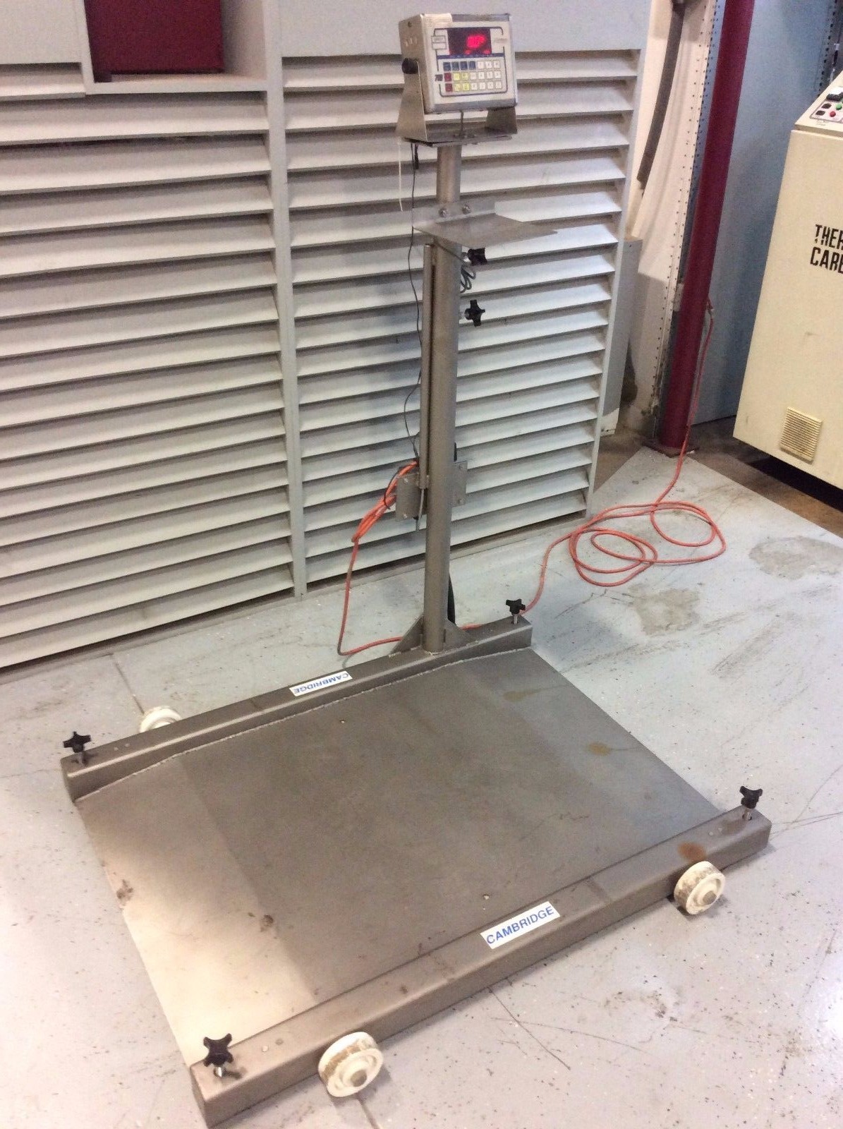 Cardinal Detecto / CAMBRIDGE SS670-P2 PORTABLE S/S PLATFORM SCALE ...