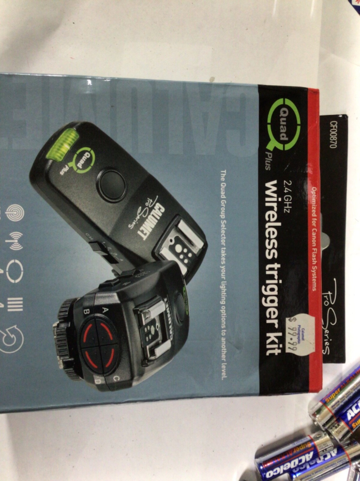 Calumet Quad Plus 2.4GHz Wireless Receiver for Canon , Olympus and Sony ...