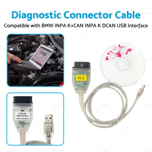 Diagnostic Connector Cable Suitable For BMW INPA K+CAN INPA K DCAN USB ...