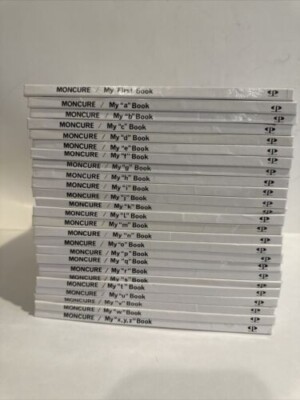 MY FIRST STEPS TO READING Moncure ABC Book Set 1991 Hardcover 25 Books ...
