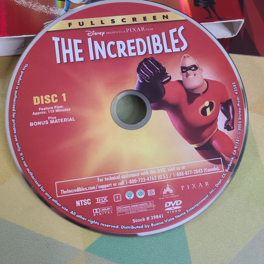 The Incredibles (Full Screen Two-Disc Collector's Edition) - DVD, VG W ...