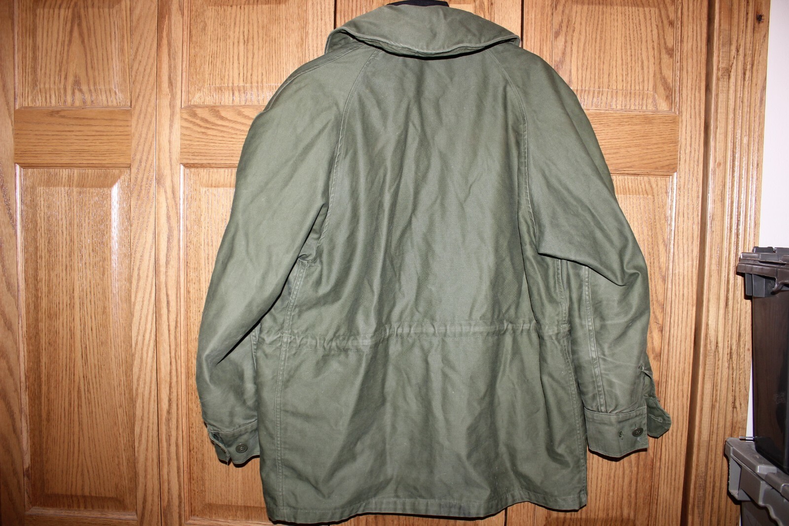 Vintage US Military Issue Vietnam Era Air Force FIELD COAT Jacket OG ...