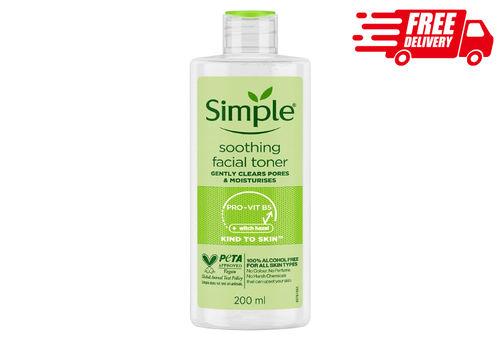 Simple Simple Facial Toner Soothing 200ml, 200 ml | eBay Australia