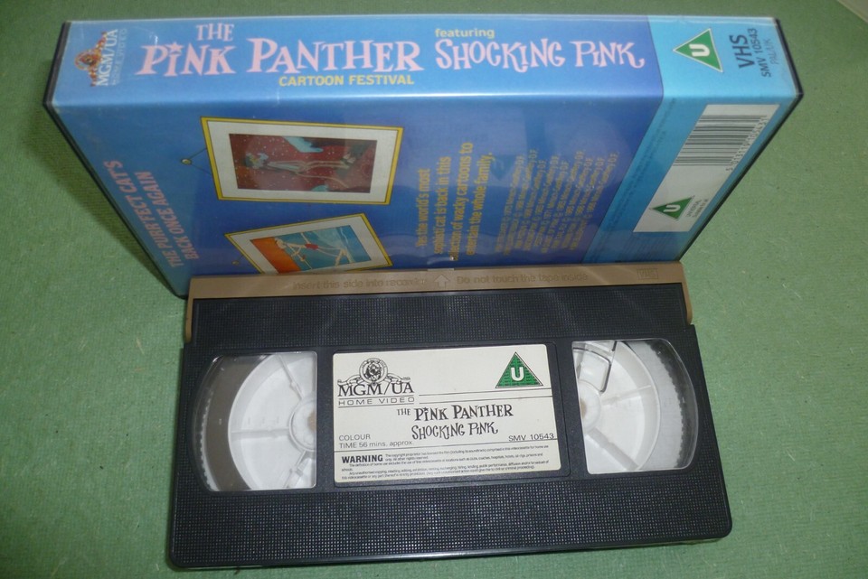 THE PINK PANTHER CARTOON FESTIVAL FEATURING SHOCKING PINK VHS | eBay UK