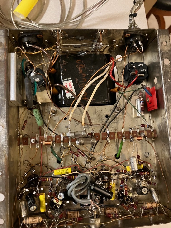 Grundig NF2 Stereo Tube power amp EL84's Vintage Fully functional | eBay