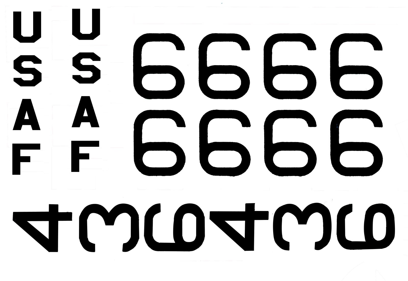 REPRO DECALS: REVELL ATLAS , MERCURY-ATLAS , THOR-ABLE or HAWK ATLAS ...