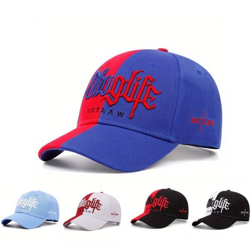 Thug Life Baseball Cap Snapback Flat Men Women Hip Hop Rap Embroidery ...