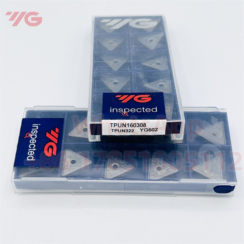 YG-1 TPUN160308 YG602 Carbide Insert TPUN Milling Inserts NEW 10PCS | eBay