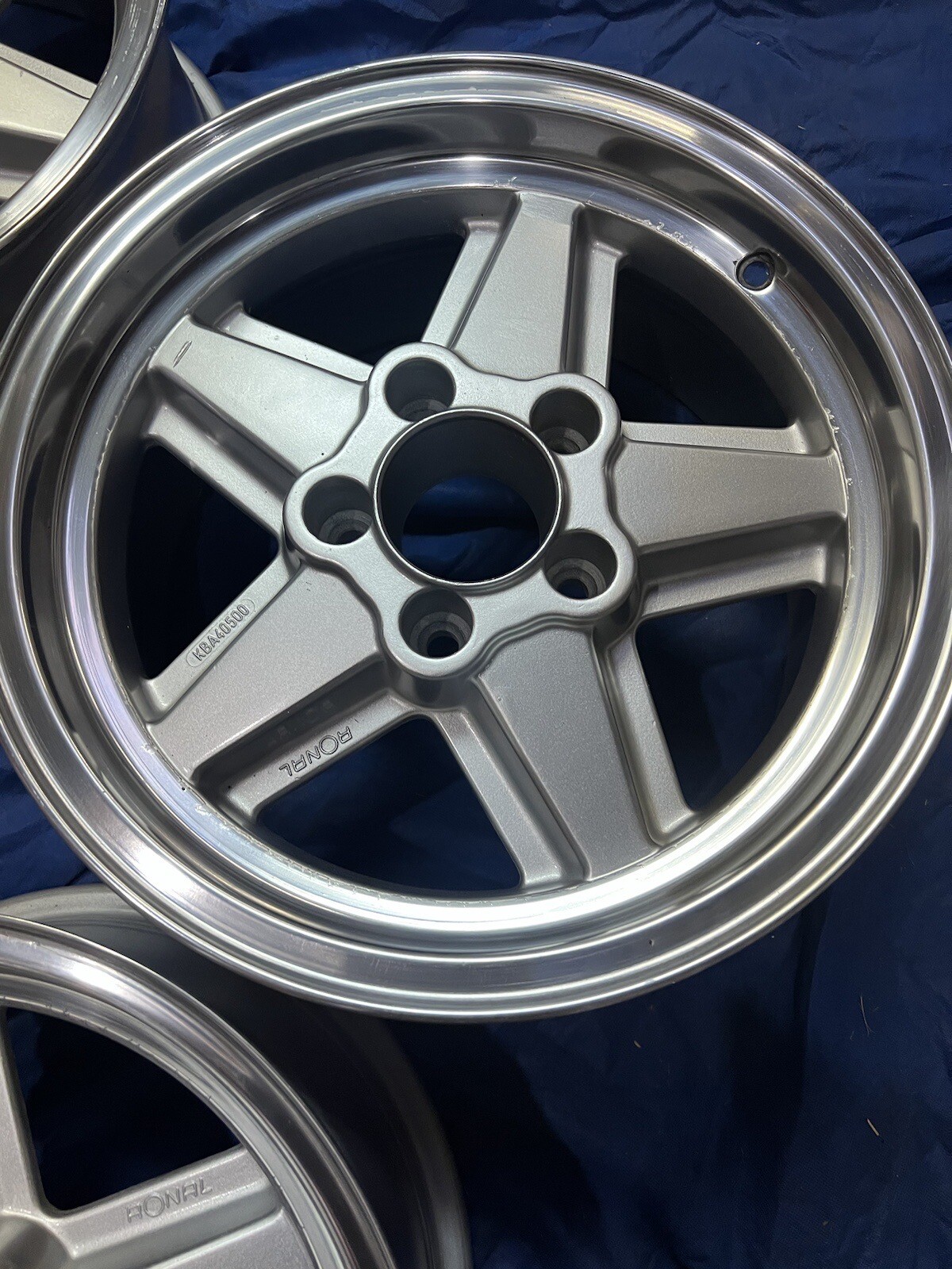 Ronal R9 Penta AMG Wheels W/ OEM Ronal Lug Bolts - 5x112 MERCEDES for ...