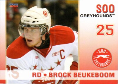 Brock Beukeboom 2010-11 Soo Greyhounds | eBay