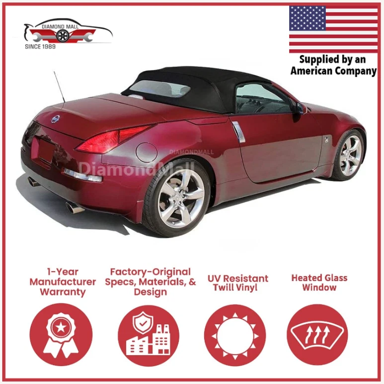 Nissan 350z Convertible Black