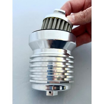 PC Racing Stainless Reusable Spin-On Oil Filter for Harley Twin Cam ...