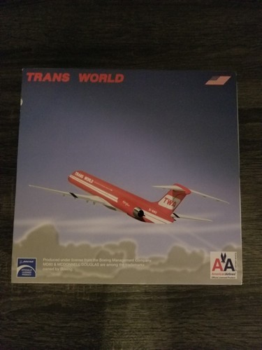 Trans World TWA MD-80 EI-BWD Wings Of Pride Jet-X Model Plane | eBay