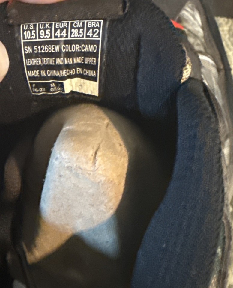 Skechers Stamina Cutback Sneakers Shoes 10.5 Extra Wide Realtree Camo ...