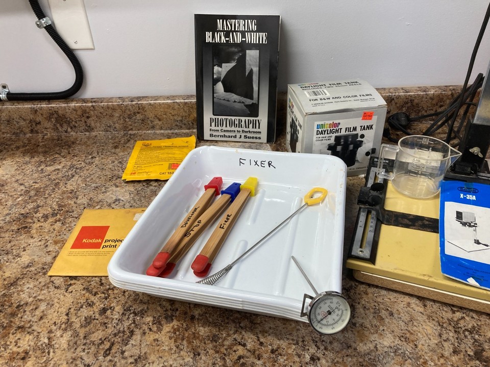 Complete darkroom film developing equipment and supplies | eBay