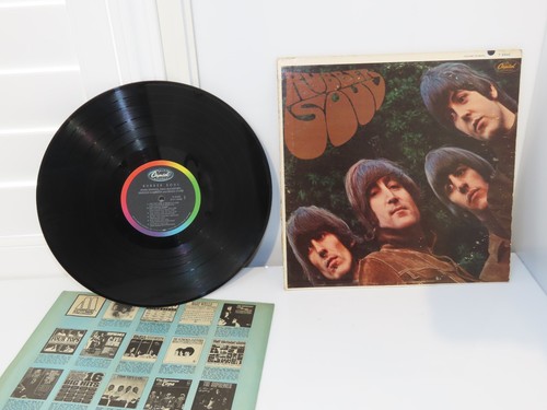 The Beatles Rubber Soul Music Vinyl Record Album T 2442 Capitol | eBay