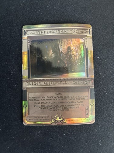MTG - The Locust God - Amonkhet Invocations - ULTRA RARE Foil - MP | eBay