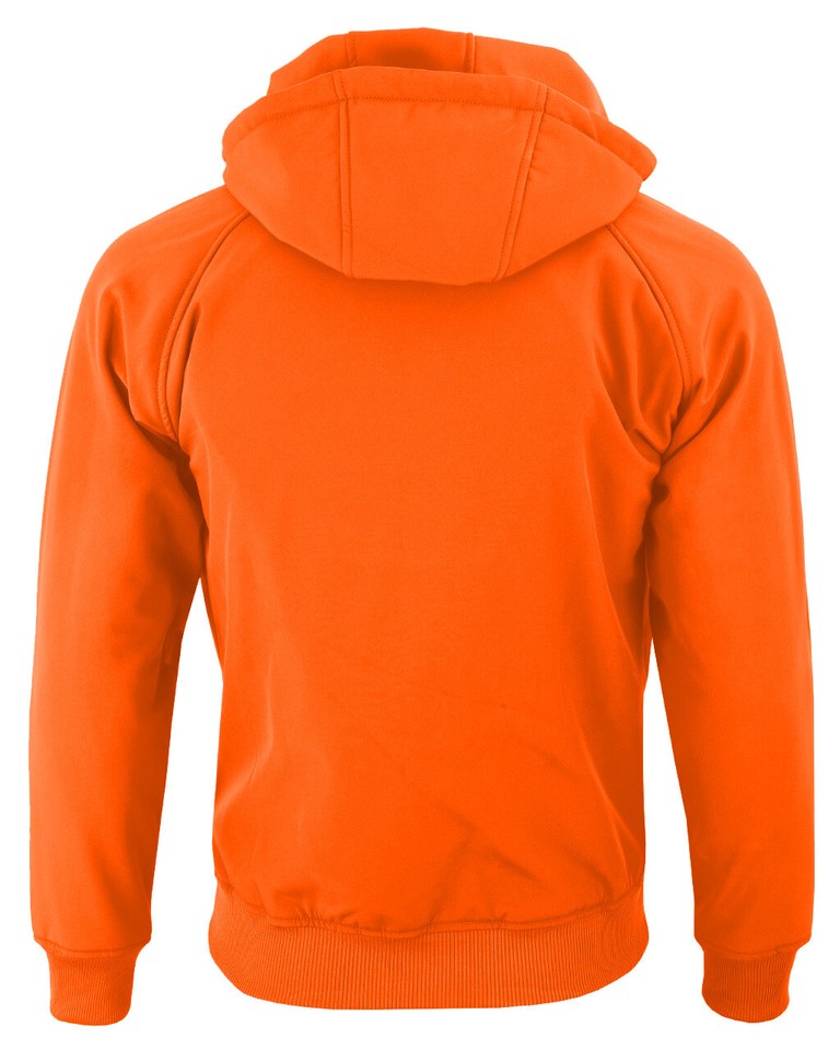 Motorcycle Riding Soft-Shell Hoodie Armoured Jacket Waterproof ...