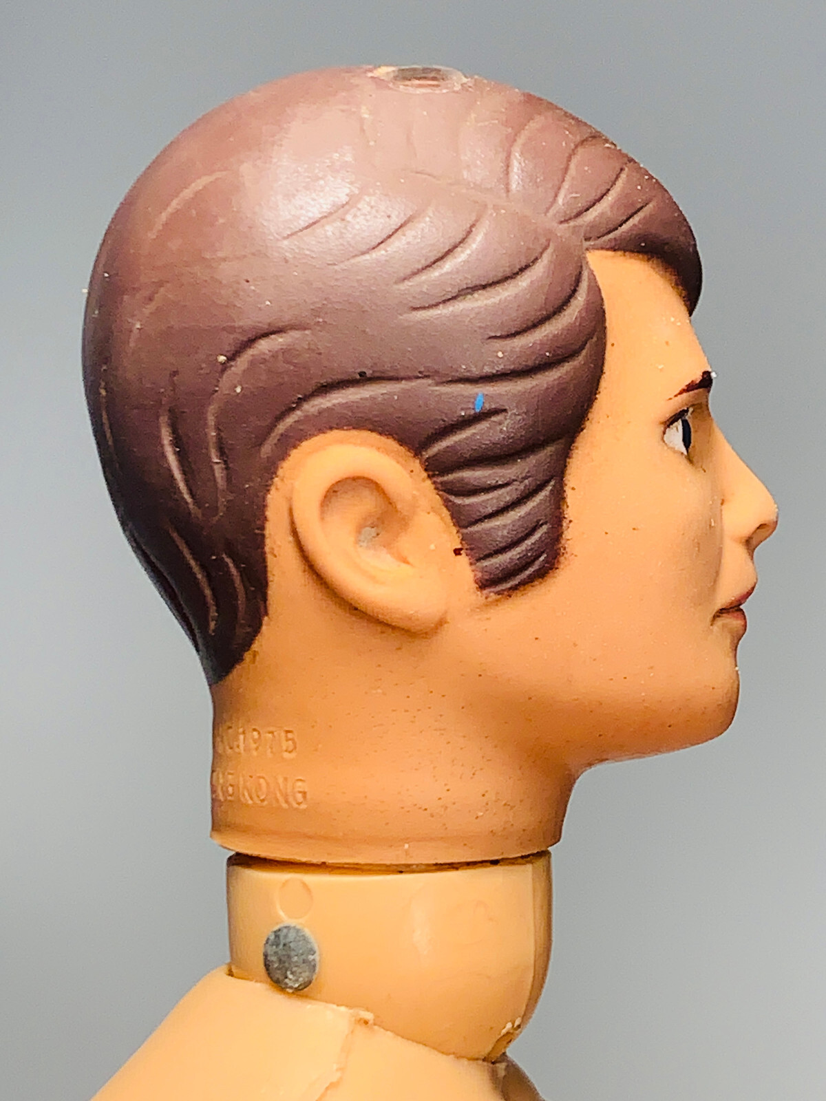 Vintage GI JOE 1964 1975 ATOMIC MAN Mike Power Bionic 12" CLEAN w/Scar ...