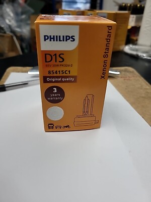Genuine! PHILIPS D1S OEM 4300K HID Xenon Headlight Bulb 85415C1 35W DOT ...