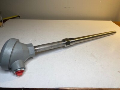 RTD TEMPERATURE ELEMENT 100 OHM 10.5" INSERTION LENGTH W/THERMOWELL 5 ...