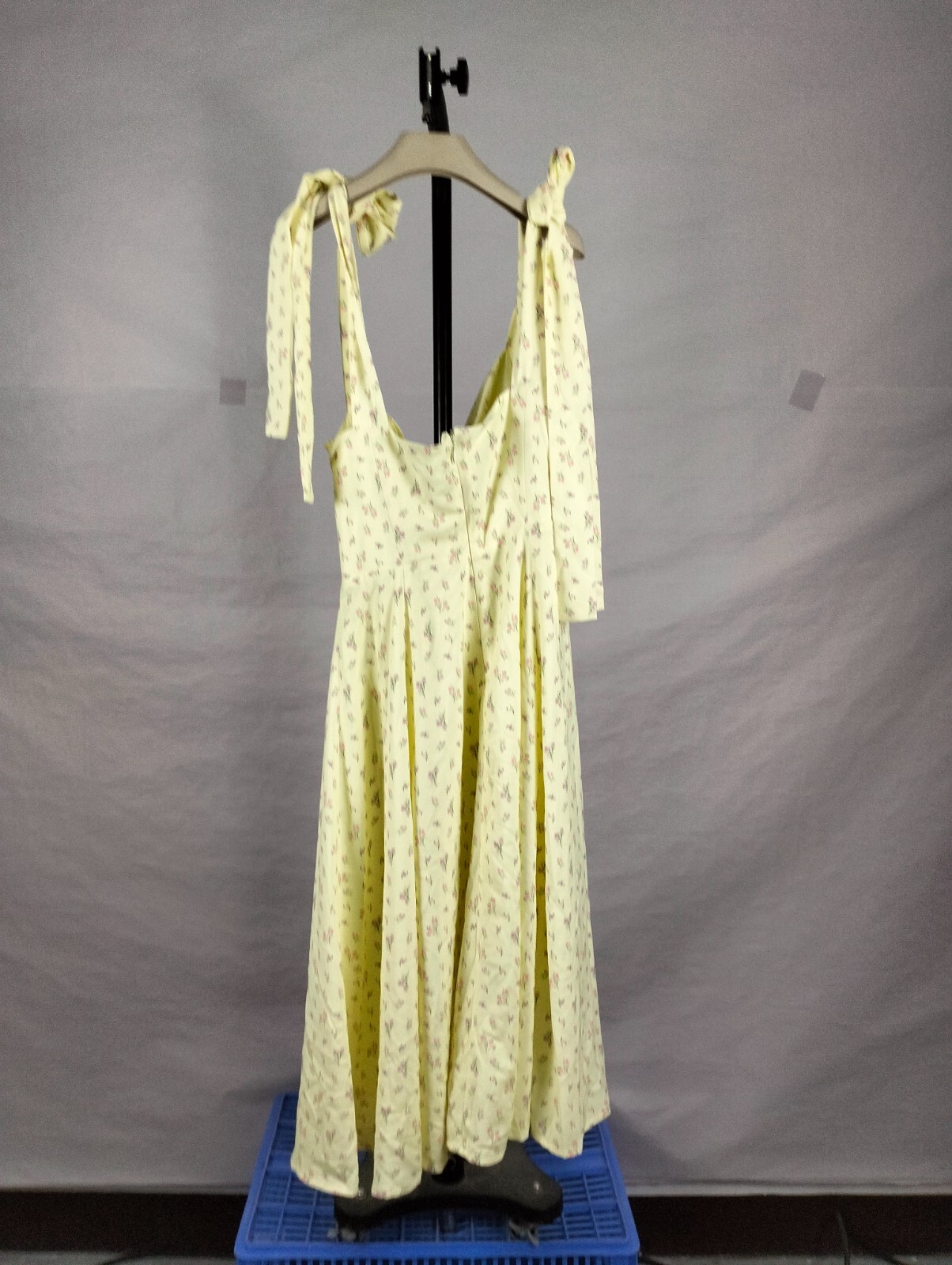 HOUSE OF CB 'Alicia' Lemon Floral Print Midi Sundress /Size S-US 4-6 ...