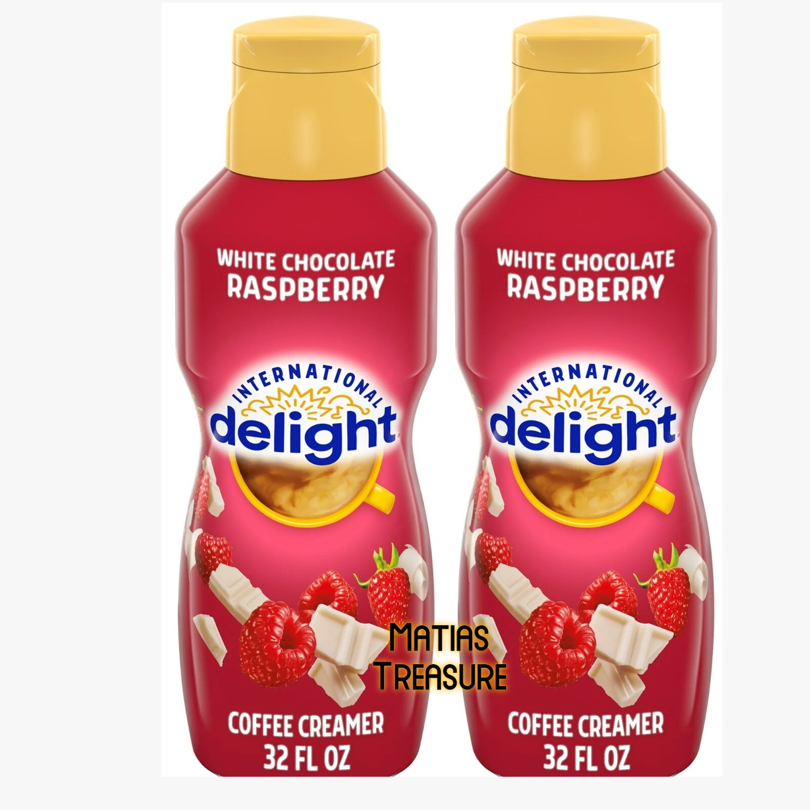 International Delight White Chocolate Raspberry Coffee Creamer, 32 fl ...