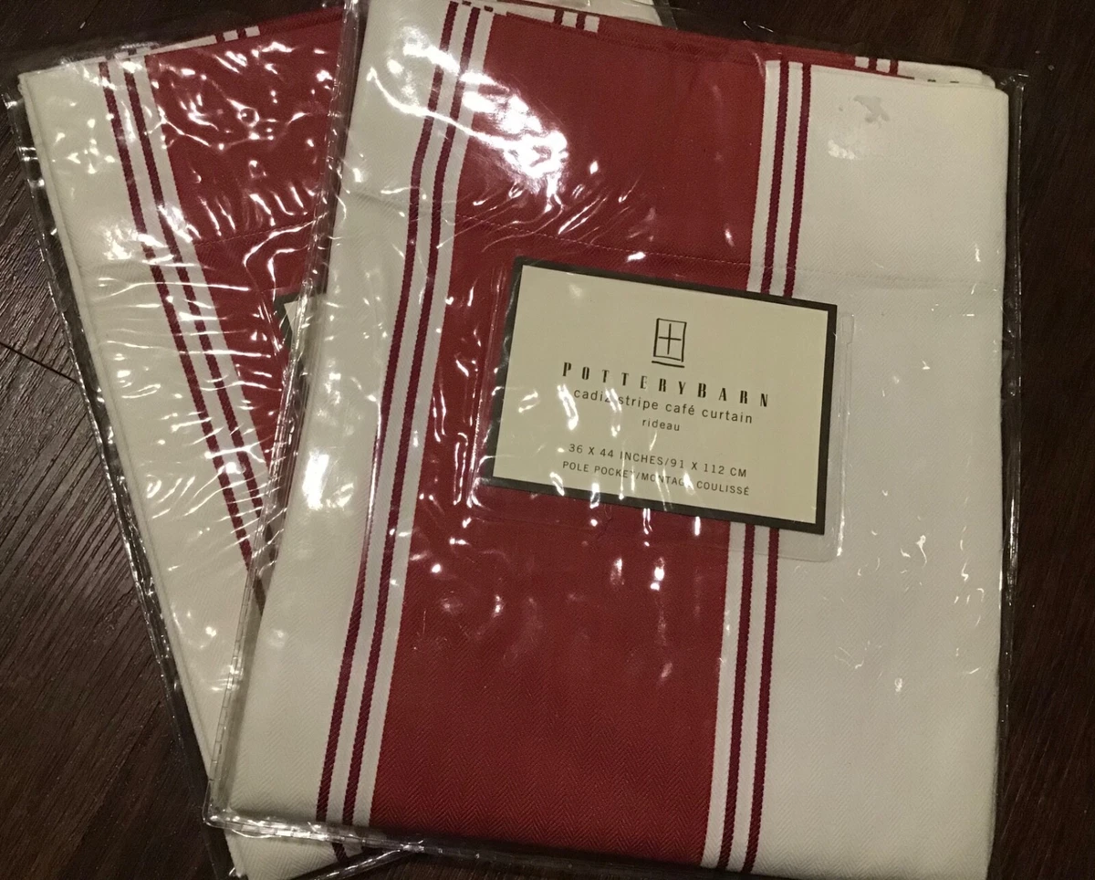 Pottery Barn Cafe Curtains