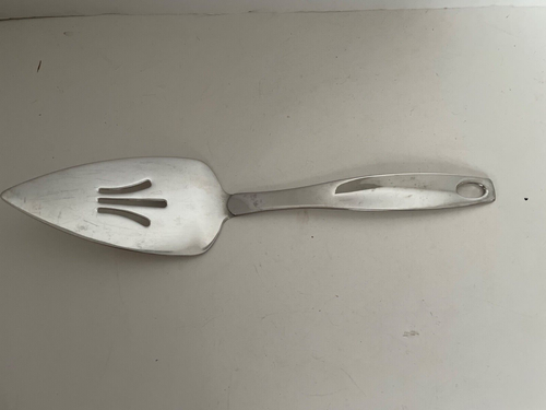 Oneida Stainless Steel 18/8 Pierced Slotted Pie Server notched handle ...