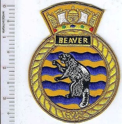 Canada Royal Canadian Navy RCN WWII HMCS Beaver S-10 Armed Yacht 1941 ...