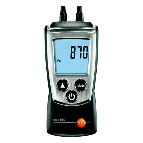 TESTO 510 DIGITAL MANOMETER WITH DISPLAY 0 - 100 HPA PRESSURE GAUGE | eBay