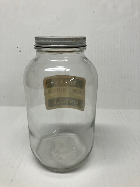 Speas Vinegar 1 quart jar with label | eBay