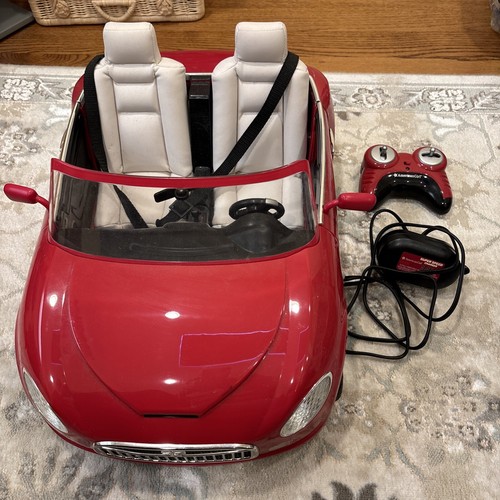 American Girl Doll Red Remote Control Convertible Sports Car For 18 ...