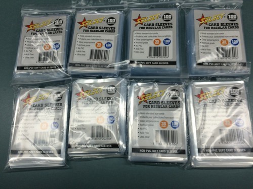 Select 35 point Regular Card Single Soft Sleeves Pack(100) x 25 pks ...