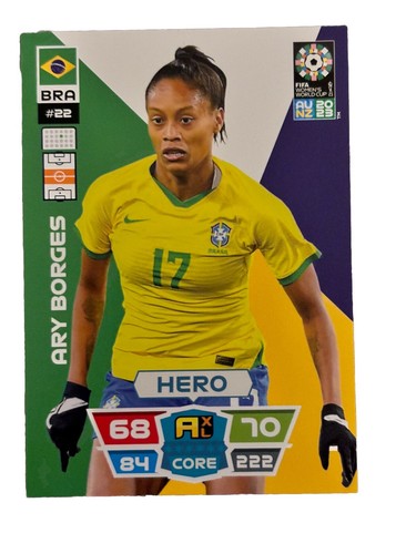 Excellent: 2023 Panini FIFA Women’s World Cup Ary Borges Brazil Trading ...