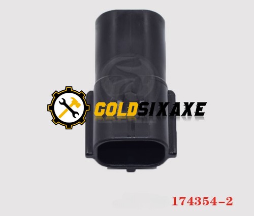 100Pcs 174354-2 rubber shell 2p 4.8mm male terminal sheath automotive ...