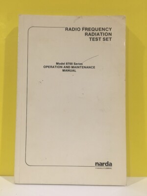 Manuals & Books - Radio Test Set