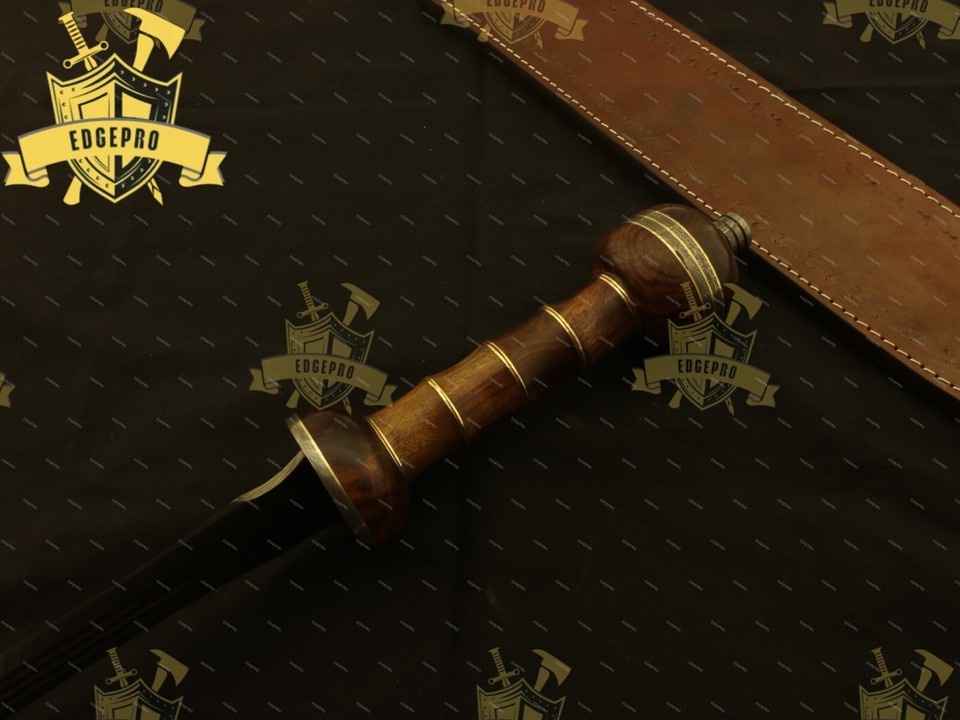 Roman Gladius Historical Custom Handmade Damascus Steel, Warrior Sword ...