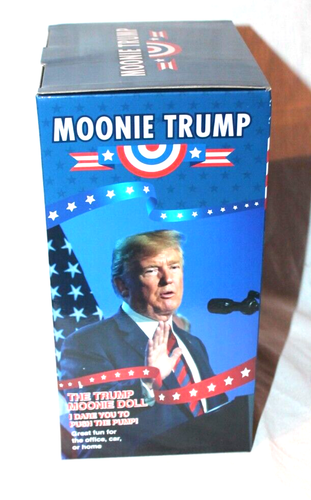 NEW IN BOX MOONIE TRUMP COLLECTIBLE 8-1/2" TALL ADULT FIGURE | eBay
