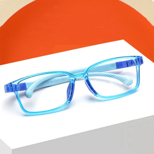 Children's Eye Glasses Silicone Kids Boys Girls Eyeglass Frames 360 ...