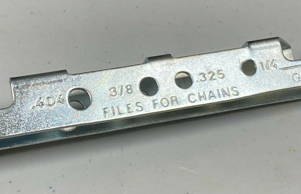 Universal Chainsaw Chain Depth Gauge File Guide Tools & Guide Bar ...