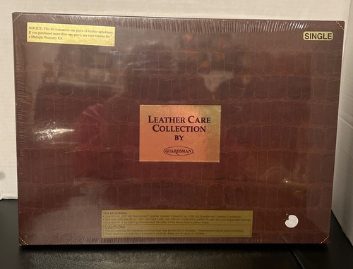 Vintage Upholstery Leather Care Collection Kit By Guardsman (sealed) | eBay