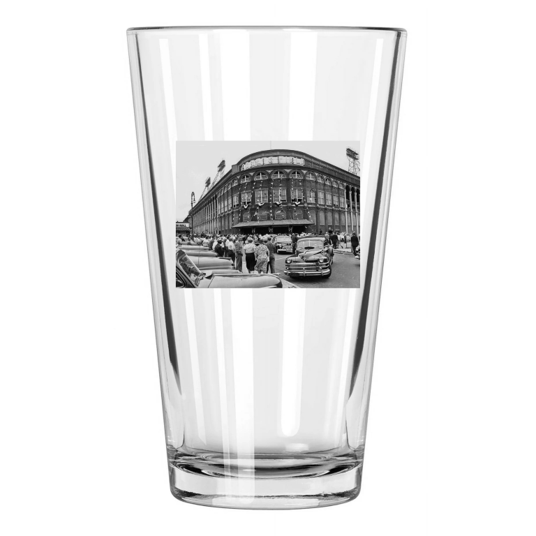 1949 Brooklyn Dodgers Ebbets Field Photo Stadium Pint Beer Drinking ...