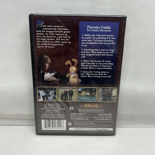 The Velveteen Rabbit (DVD) Feature Films For Families NEW Special 2 ...