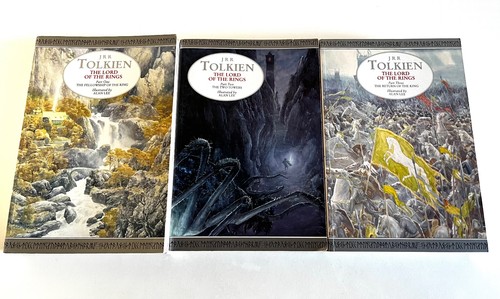 The Lord Of The Rings - Tolkien - Alan Lee Illustrated Set - Paperback ...