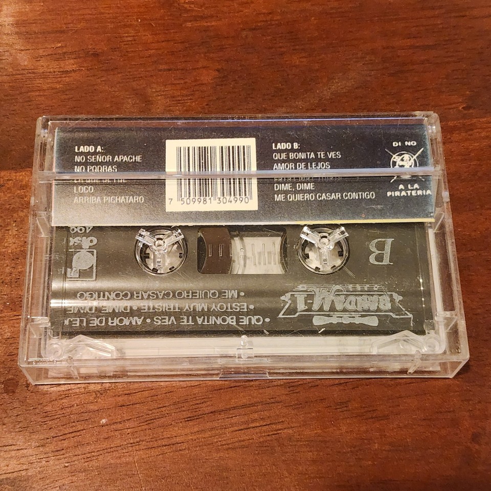 BANDA M-1 - NO SEÑOR APACHE - Cassette Tape - Tested Works - Rare Hard ...