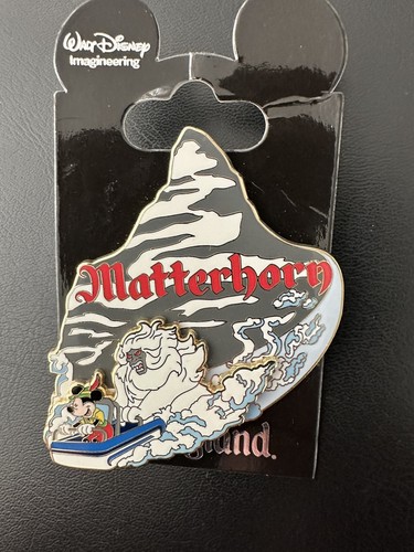 Disney WDI Imagineer Exclusive Matterhorn Bobsleds 55th Anniversary Pin ...