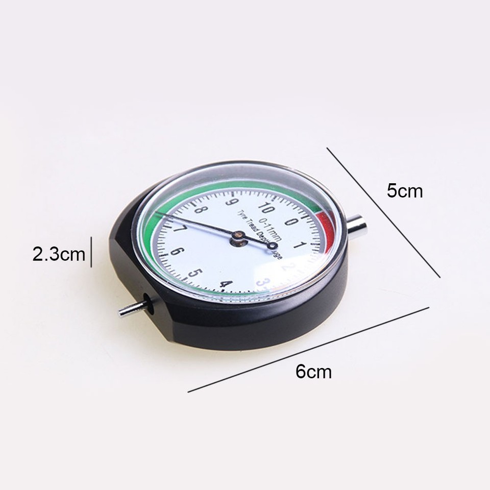 Auto Accessories Tire Tread Depth Gauge Car Tire Tread Meter Measurer ...