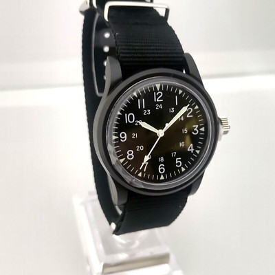 Daiso Milli Watch Black Unopened Japan Limited Rare Wristwatch military ...