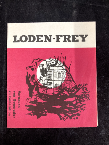 1961 LODEN-FREY MAP OF MUNICH | eBay